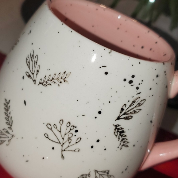 Meritage | Dining | Meritage Pastel Pink Cream Mug Collection Leaves ...
